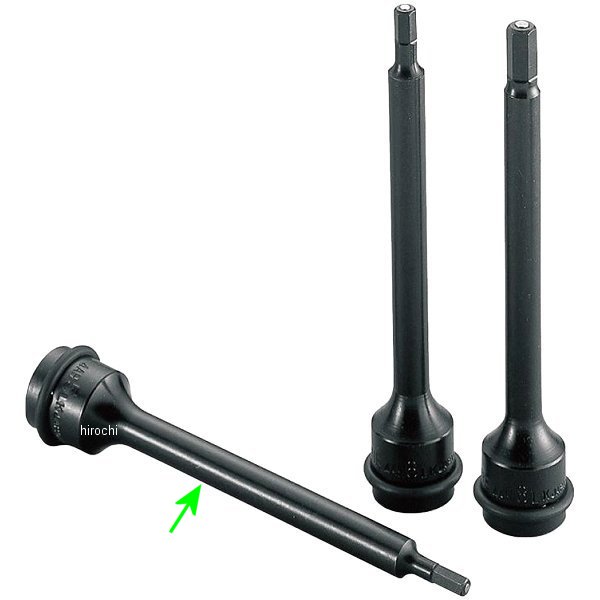インパクト用 ロングヘキサゴンソケット(マグネット付) 対辺 5mm 長さ 150mm 差込角 12.7mm (1/2インチ) 4AH-05LK楽天 HD店
