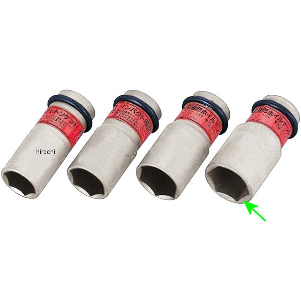 インパクト用 薄形ホイルナットソケット 対辺 22mm 長さ 60mm 差込角 12.7mm (1/2インチ) 4A-22N楽天 HD店