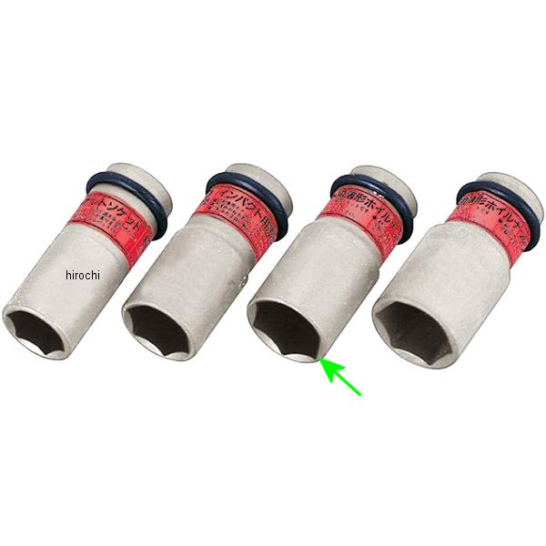 インパクト用 薄形ホイルナットソケット 対辺 21mm 長さ 60mm 差込角 12.7mm (1/2インチ) 4A-21N楽天 HD店