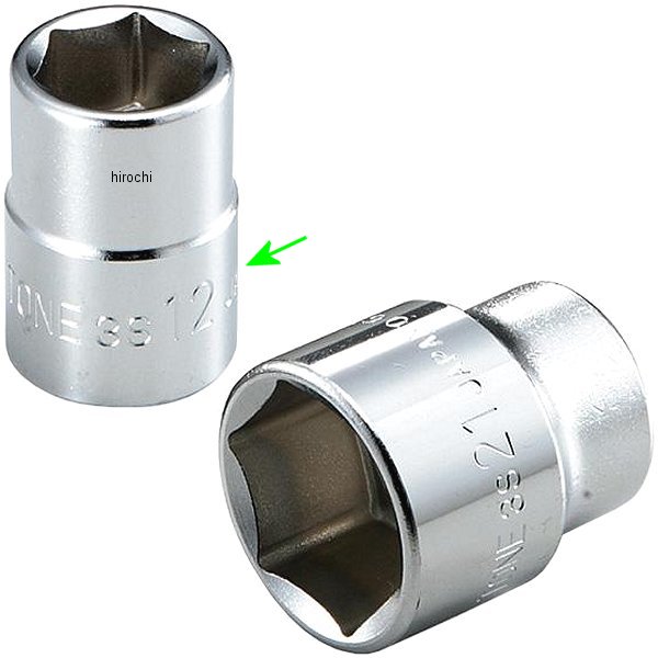 ソケット(6角) 対辺 12mm 長さ 26mm 差込角 9.5mm (3/8インチ) 3S-12楽天 HD店