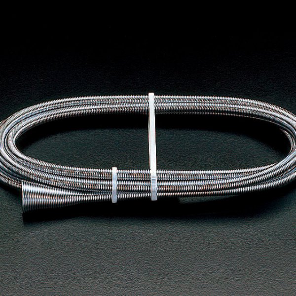 適合銅管：3/8"用全長：2.6m材質：スチール（亜鉛メッキ）被膜銅管用なまし銅管用000012008366 HD　
