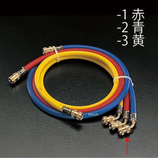 ねじサイズ：UNF1/2-20(5/16"フレア)使用圧力：5.17MPa全長：150cmカラー：青000012056310 HD　