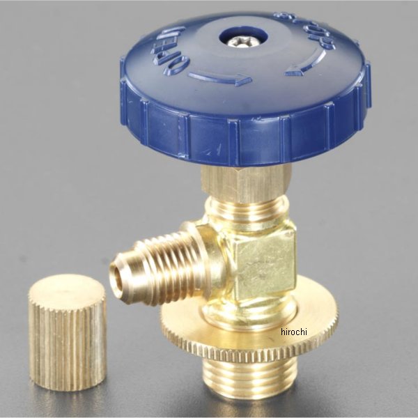 サービス缶接続口：UNF5/8-18メス出口側：UNF7/16-20(1/4")オス適用冷媒：R12、R22000012076816 HD　