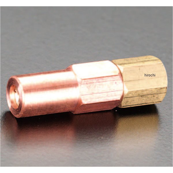 対象ガス：プロパンガス、天然ガス(13A)用途：EA300H-2用材質：真鍮+銅ねじサイズ：M8X1.0呼び：#400穴径：1.6mm6角対辺：11mm全長：40mm000012072500 HD　