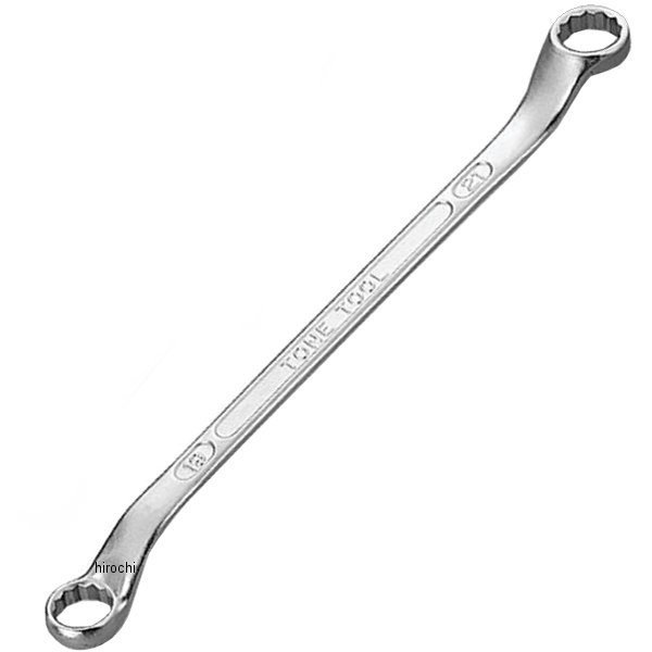 ロングメカニック めがねレンチ (45°×10°) 両口 対辺 22-24mm 長さ 323mm M44-2224楽天 HD店
