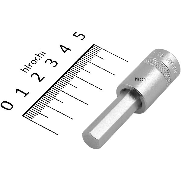 ヘキサゴンソケット 対辺 8mm 長さ 53mm 差込角 6.35mm (1/4インチ) 2H-08楽天 HD店