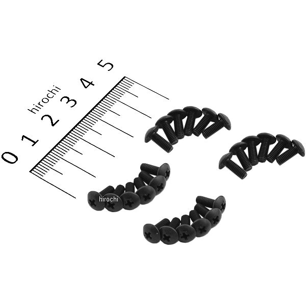 材質：ステンレス(SSブラックメッキ)サイズ：M3X8入数：24並目ねじ(+)トラス頭000012265783 HD　