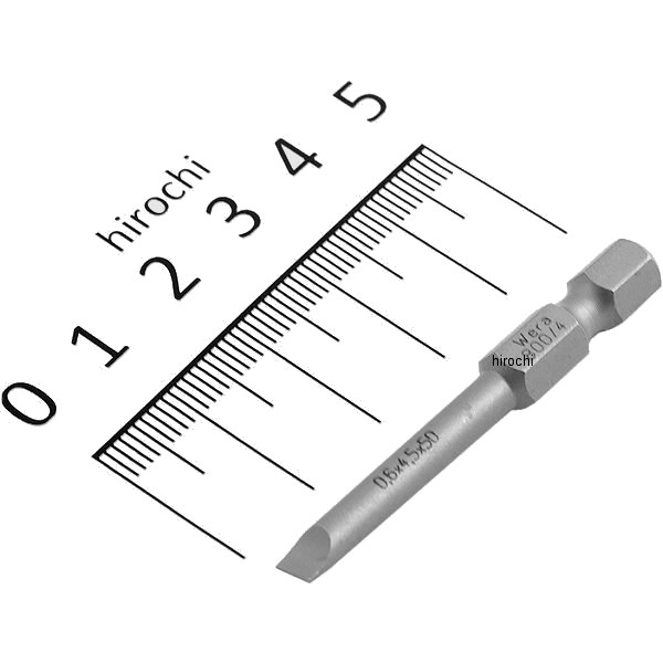 ●六角シャンク…1/4”●サイズ(mm)…0.6×4.5●全長…50mm000012052106楽天 HD店　