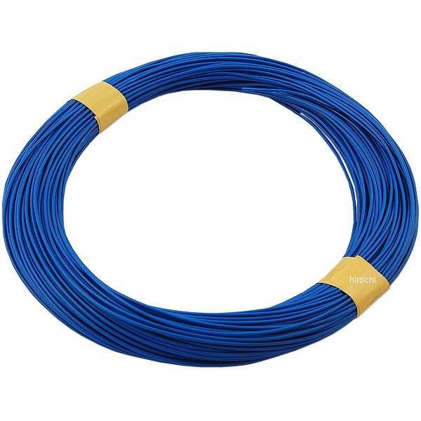 ●材質:素線:銅被覆:ビニール●定格温度:60℃●定格容量:300V●サイズ:0.3mm2●素線数:12本●素線径:0.18mm●導体外径:0.7mm●絶縁体厚さ:0.4mm●外径:約1.5mm●色:青●長さ:50m撚線耐水、可とう性、加工...