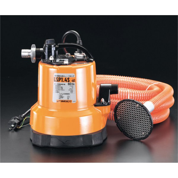 口径：25mm電源：AC100V出力：480W最大吐出量：60L/分(底水時)全揚程が上がると吐出量は減少します。重量：12.5kgサイズ：φ240X307(H)mm周波数：60Hz最大全揚程：9m※最大全揚程時の吐出量は0リットル/min...