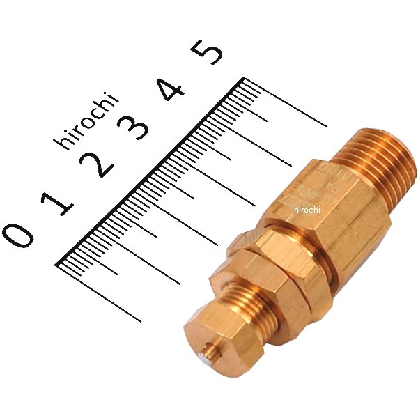 ●取付ねじ:R(PT)1/4"●サイズ:50（全長）×19（幅）mm●重量:60g●使用温度:-20-80°C●使用流体:圧縮空気●設定圧力:0.4MPaタンク内圧力が規定の圧力に達すると、逃し穴より空気を放出し、圧力が低下し、所定の圧力に...