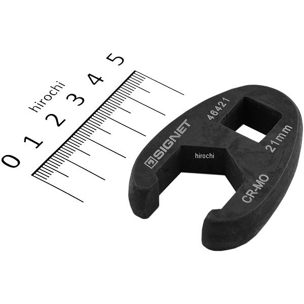 シグネット 1/2DR クローフットレンチ 21mm・サイズ(mm)：21・差込角(インチ DR)：1/2コストパフォーマンス抜群のクローフットレンチセット。46421-SG楽天 HD店　