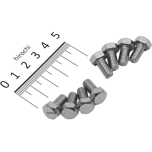 ●サイズ:W1/4"×12mm●材質:ステンレス●入数:8個並目ねじ000012246322 HD　