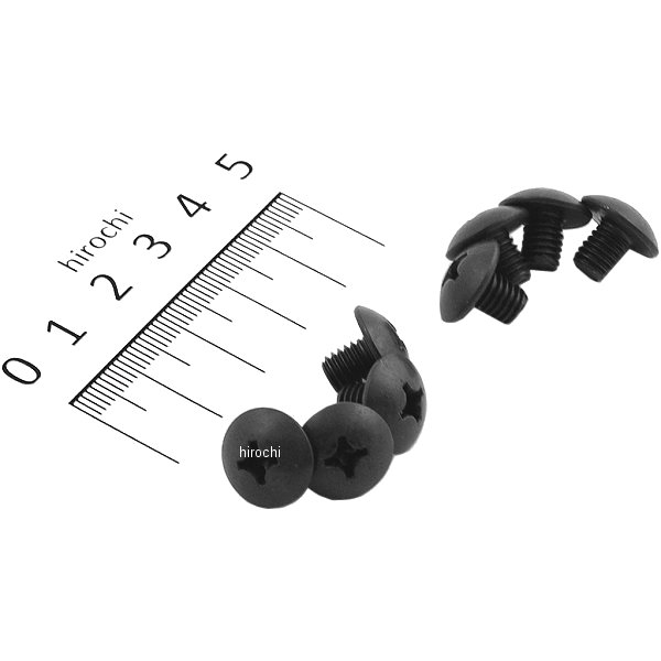 材質：ステンレス(SSブラックメッキ)サイズ：M6X8入数：8並目ねじ(+)トラス頭000012265801 HD　