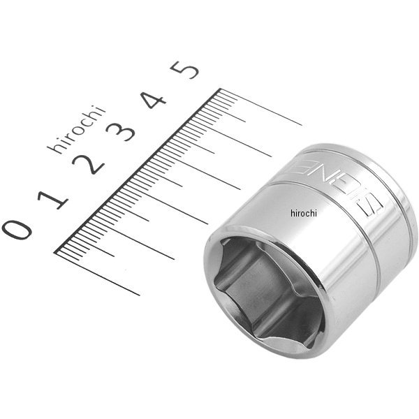 ●差込角…3/8”●対辺(mm)…19●外径…25.5mm●全長…26.0mmミラー仕上げ000012052622楽天 HD店　
