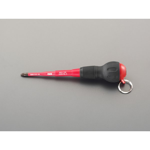 先端：#2軸長：150mm1000V絶縁落下防止リング付000012262925楽天 HD店　