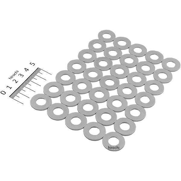 材質：鉄(ユニクロメッキ)内径X外径X厚み：10X22X1.6mm入数：35個000012055418 HD　