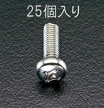材質：ステンレス頭形状：(+)ナベ頭サイズ：M4X50入数：25個並目ねじ000012055374 HD　