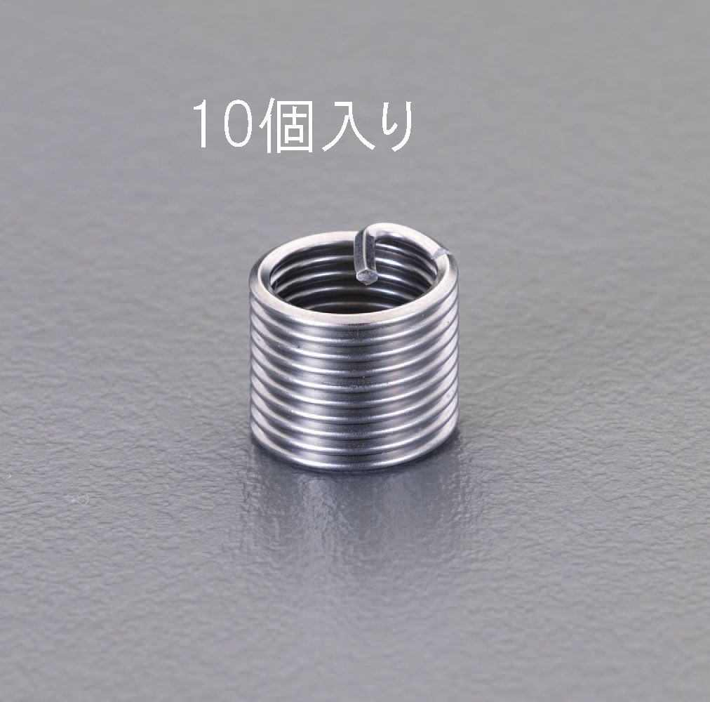 材質：ステンレス(SUS304)サイズ：M12-1.75全長：24mm入数：10個全長とは、穴にいれた時の長さです。 穴に入れる前の全長は表記サイズよりやや短くなります。下穴サイズはねじサイズ+0.3mmのドリルを使用してください。0000...