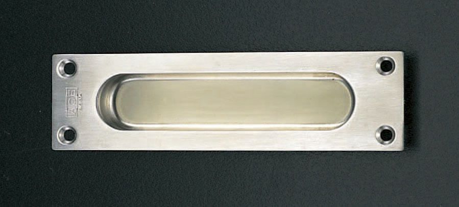 用途：サッシ等長さX幅X深さ：120X35.5X13.6mm取付穴径：4mm材質：SUS304(ヘアーライン仕上げ)000012205310 HD　