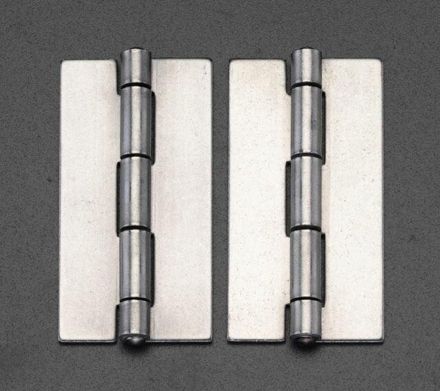 全長：40mm幅：32mm厚み：1.6mm材質：スチール(鋼板)入数：2個生地000012093252 HD　