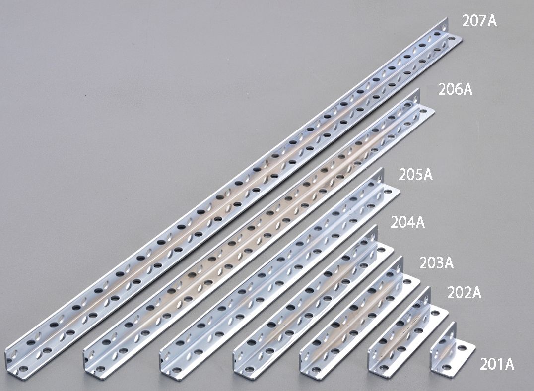 ●全長:290mm●穴径:6.2mm●穴数:24●幅×幅:19×19mm●厚み:2mm●材質:スチール(クロムメッキ)●入数:1個000012221860楽天 HD店　