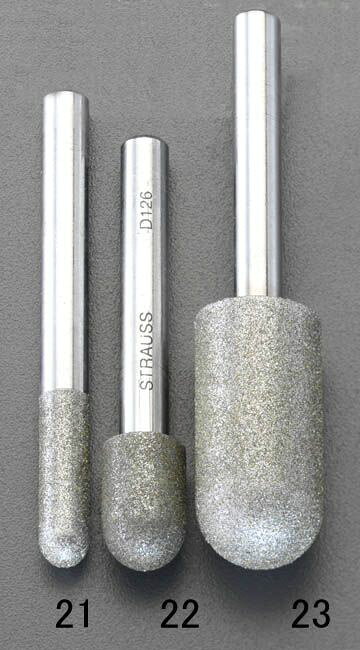 ●ブランク材…クロムモリブデン鋼●砥粒…ダイヤモンドパウダー●粒度…＃140●軸径…6.0mm●刃径…10mm●刃長…15mm●全長…55mm000012081213楽天 HD店　