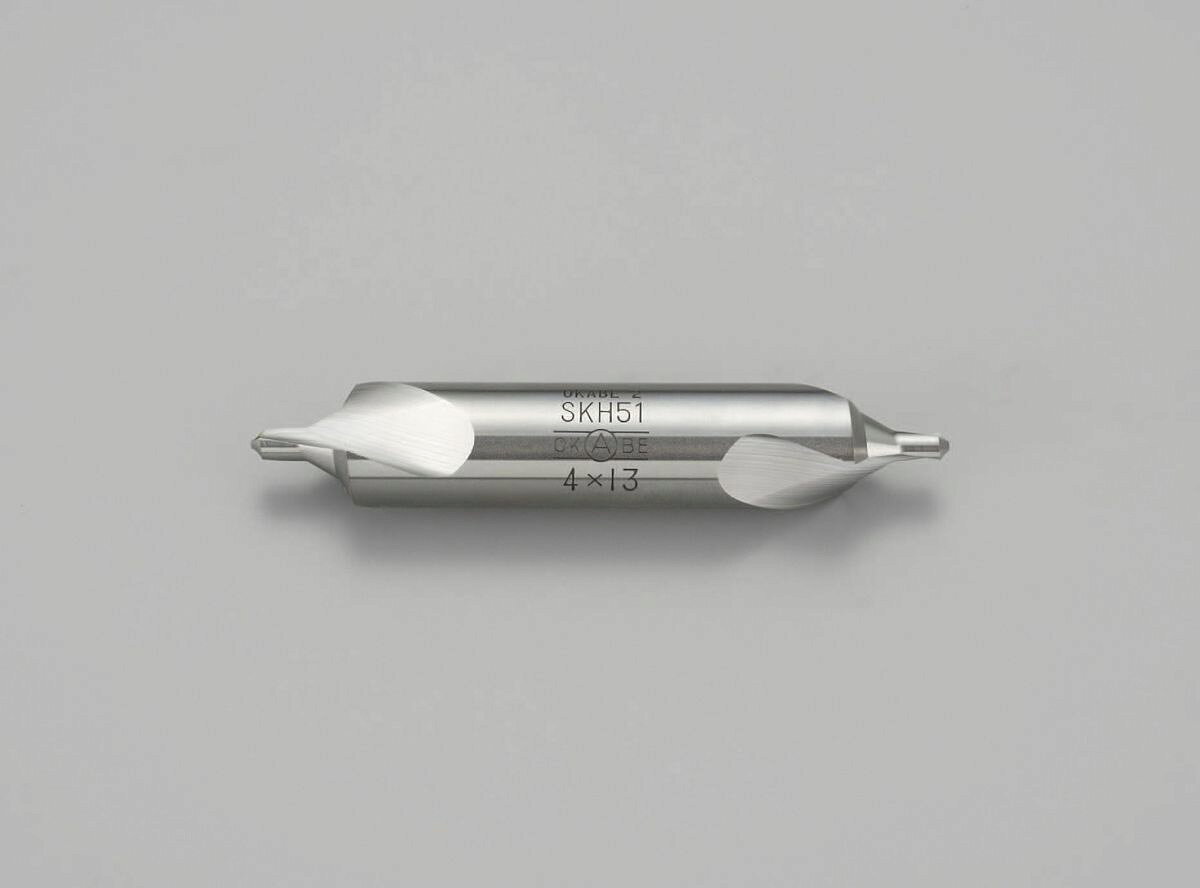 ●材質…SKH51●角度…60×120°●先端径…4mm●全長…73mm●60°最大径…8.0mm●用途…バリの防止に、60°センター面の保護に000012213626楽天 HD店