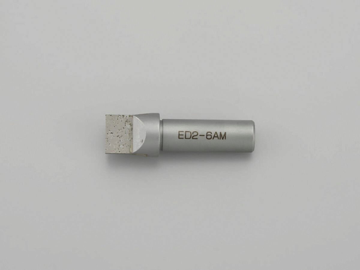 ●用途…センターレス円筒、平面研削盤の300×25mm、500×63mmまでのドレッシング及びトルーイング用●シャンク材質…鉄●砥石材質…ダイヤモンド●ダイヤ部サイズ…6×13×7mm●シャンク部サイズ…φ11×32mm●粒子…粗●重量…約...