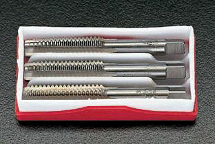 ●(セット内容)…3本組●材質…SKS_2●全長…40mm●(■)幅…2.5mm呼び：M2×0.4（先）呼び：M2×0.4（中）呼び：M2×0.4（仕上）JIS III級000012022553 HD　