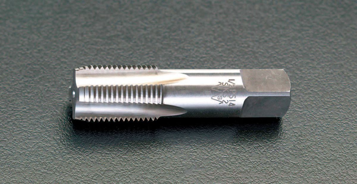 ●材質…SKS_2●呼び…PS1/4”×19●全長…62mm●(■)幅…9mmJISI級管用ストレートねじ000012022812楽天 HD店　