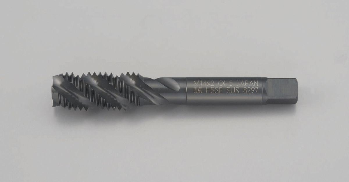 ●材質…高バナジウムハイス(HSSE)●溝数…3●呼び…M4×0.75●食付…2.5P●全長…52mm●用途…止り穴のステンレス鋼、銅、熱加塑性プラスチックに適しています。ホモ処理(表面加工)000012215414 HD　