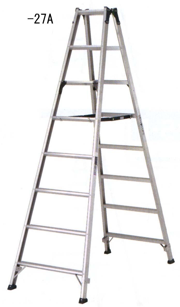 ●最大使用荷重:100kgf●天板サイズ:251×160mm●天板高さ:2.29m●使用最大高さ（m）:1.70●重量:11.6kgアルミ合金製奥行60mmのワイドステップAマーク（軽金属製品協会はしご脚立部会）取得商品0000120952...