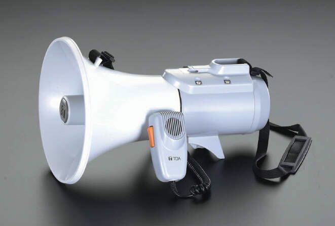 ●電源:単2電池または単3電池×6本(電池アダプター付)(電池は別売)●サイズ:φ210×310mm●重量:約900g(本体)、150g(マイク)●通達距離:音声:約400m抗菌仕様000012070019楽天 HD店　