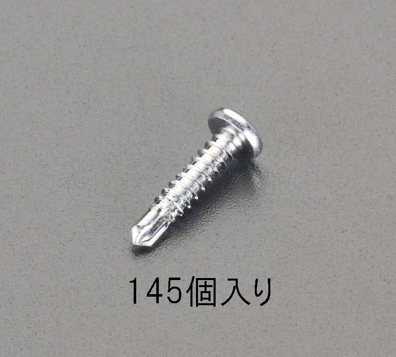 ●材質:鉄(三価クロメート)●頭形状:(+)ナベ頭●サイズ:4×16mm●入数:145個●重量:243g（1パック）先端がドリルになっている為、下穴が必要ありません。000012024274 HD　