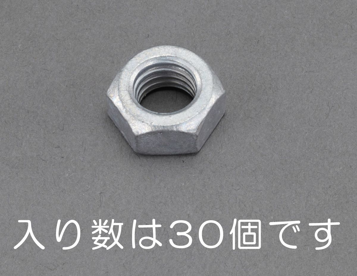 ●材質:鉄(溶融亜鉛メッキ)●サイズ:M12●入数:30個六角ナットの形状分類は「1種」です。000012248741 HD　
