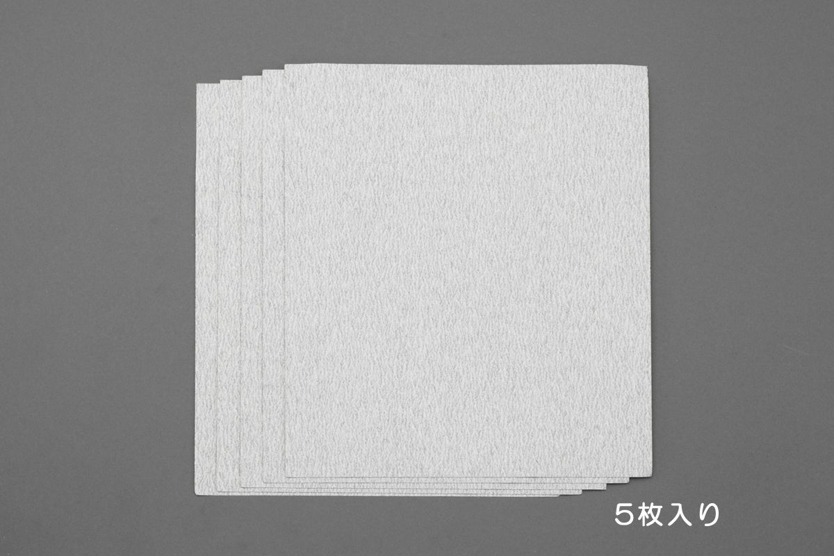 粒度：#320砥粒：シリコンカーバイドサイズ：228X280mm重量：13g基材：Awt用途：木工生地および塗面の研磨、シーラー、サーフェーサー研磨、金属塗装面研磨に入数：5枚空研ぎ専用表面に目詰まり防止特殊処理を施している為、からみが少な...