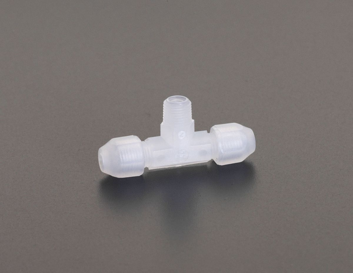 ●チューブサイズ:8mm●ねじサイズ:R（PT）1/8"●重量:7.5g●材質:ポリプロピレン(PP)耐薬品、耐腐食性に優れています。軽くてスリム。樹脂管用000012206517 HD