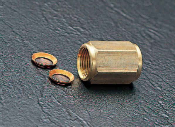 フレアーねじ：1/4"X1/4"材質：真鍮入数：1個000012012291 HD　