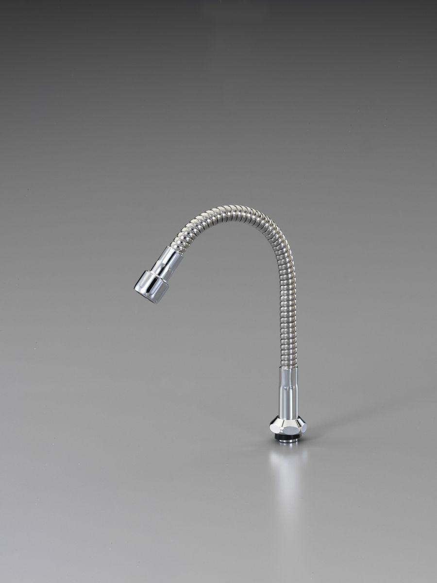 ●長さ:300mm●材質:SUS304、黄銅、塩化ビニール●使用温度:通常:50°C以下、瞬間最高:80°CJIS規格横形自在水栓呼13用節水製品000012010888 HD　