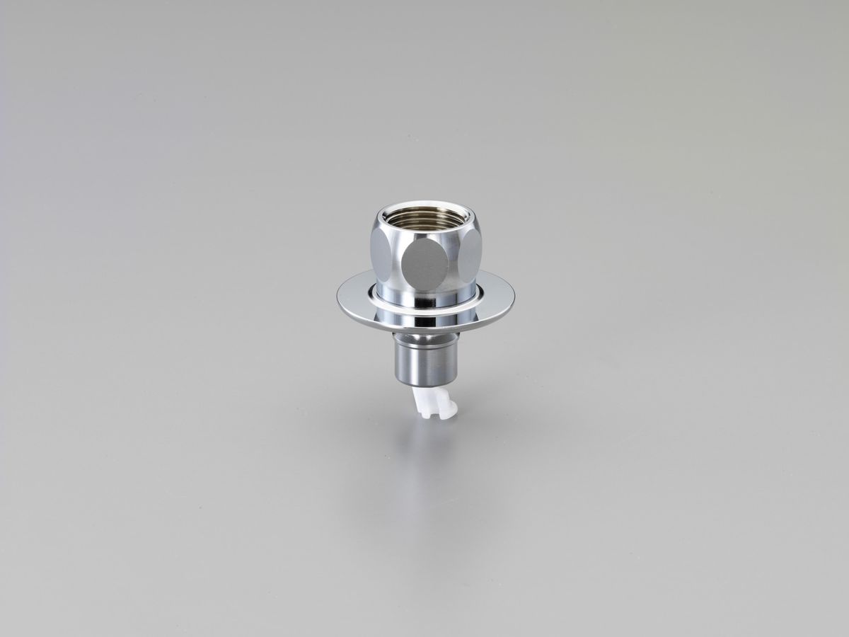 ●ねじ径:G1/2"●材質:黄銅●サイズ:44×45.5（H）mm自動閉止機構付き呼13のカップリング付き横水栓用000012253078 HD　