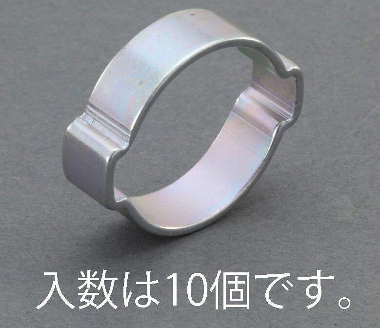 ●材質:スチール(亜鉛メッキ)●バンド幅:6mm●適合直径:7-9mmEA463PB-2のプライヤーでカシメて締付けて下さい。000012261805 HD　