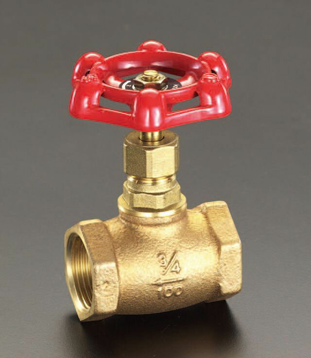 ●ねじサイズ（PT）:1・1/4"●最高圧力:静流水(100°C以下):0.98MPa(10kgf//cm2)飽和蒸気・空気:0.78MPa(8kgf//cm2)●材質:青銅(ボディ)000012050975 HD　