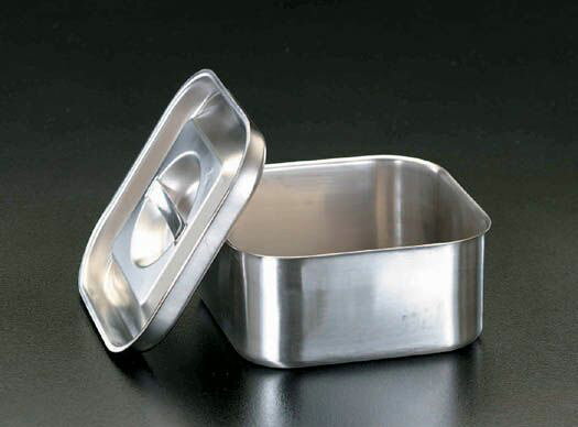 材質：ステンレス(18-8)容量：1.5L外寸サイズ：165X165X75(H)mmふた付000012011555 HD　