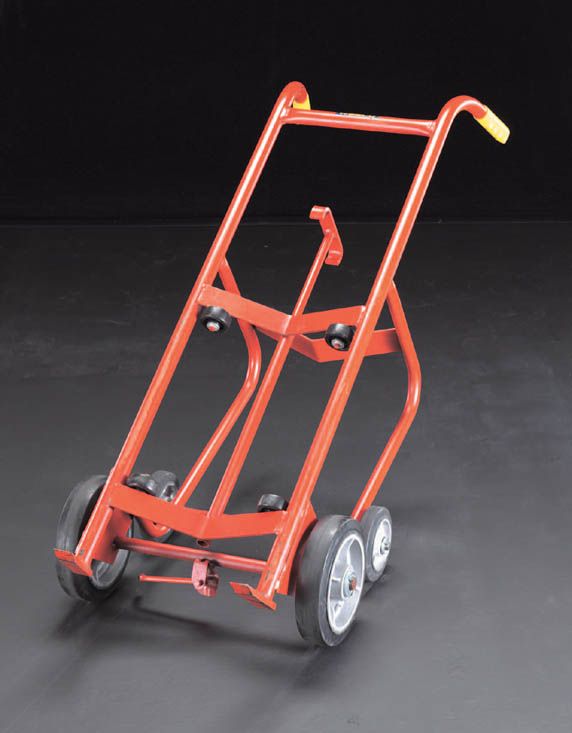 積載均等耐荷重：450kg全高：1435mm全幅：600mm車輪径：150、250mm(ゴム車)重量：36.9kgスチール製スタンド付000012026887 HD　
