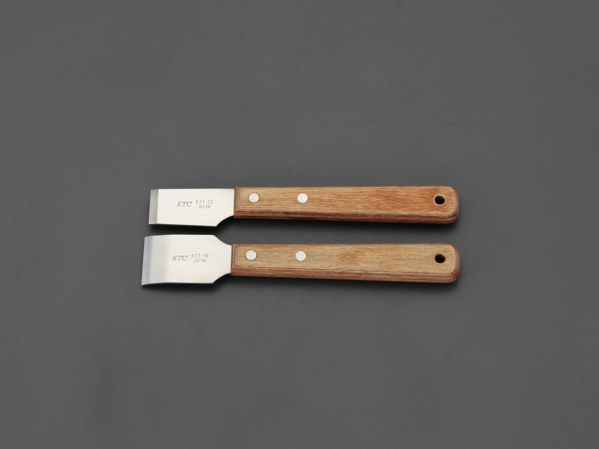 刃幅X全長：22X180mm、30X180mm材質：刃：ステンレス、ハンドル：木柄総重量：160g2本セット000012258842 HD　