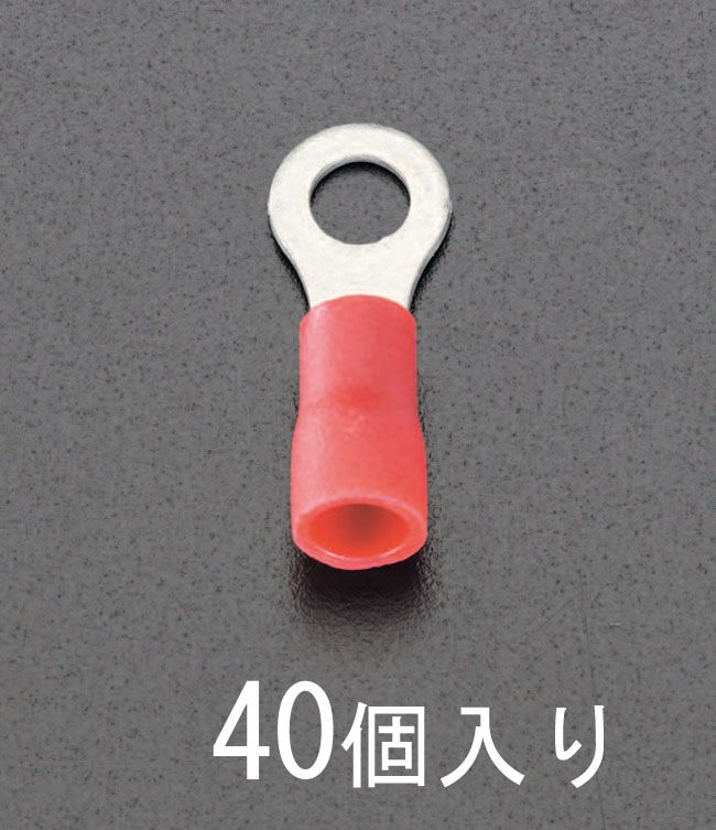 ●型式:8-6●カラー:レッド●単線(mm):2.89-3.65●撚線(mm2):6.64-10.52入数は40個入りです。000012044811 HD　