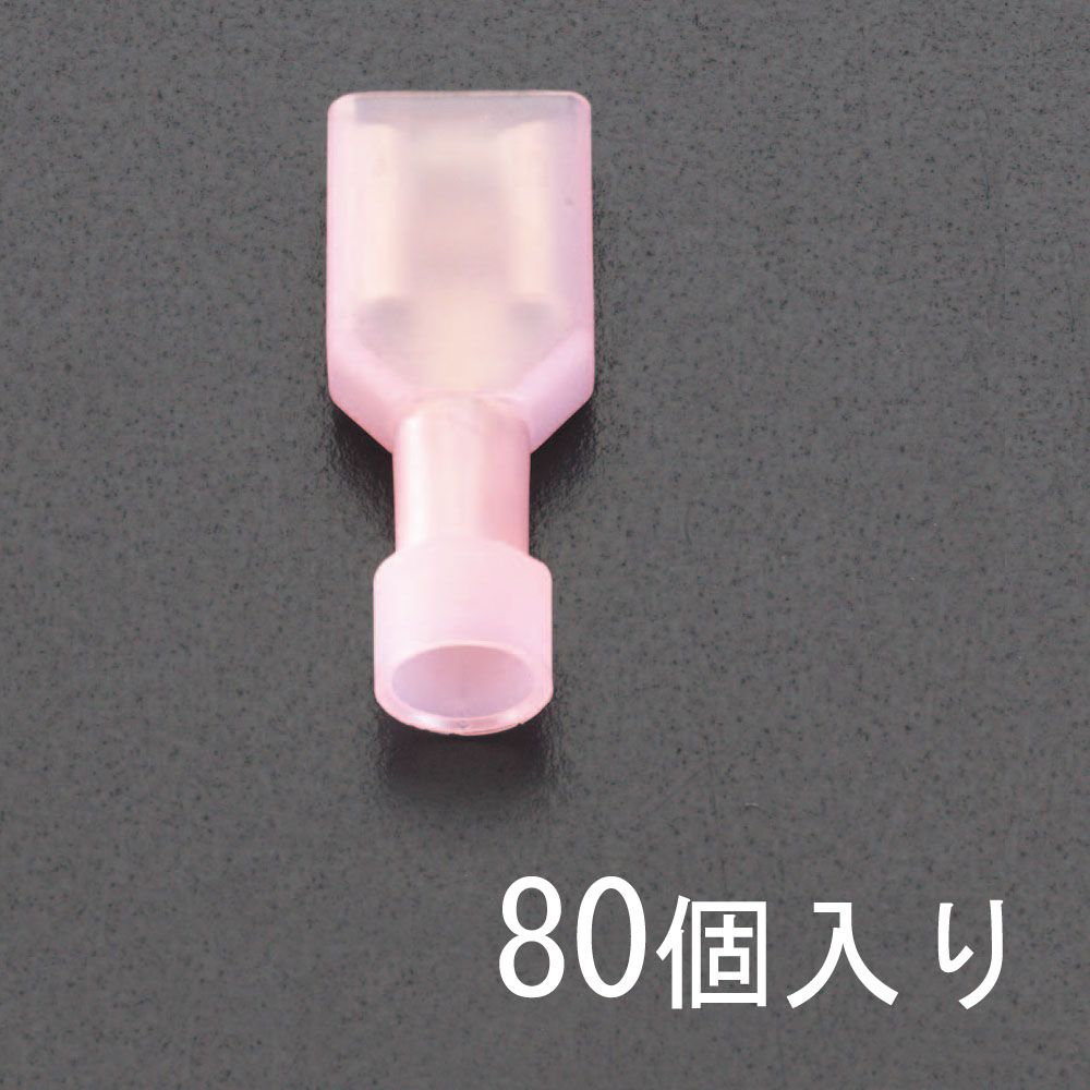 ●全長:23.7mm●撚線抱合範囲:0.75-1.25mm2●色:レッド●重量:111g(1パック)入数は80個入りです。000012044825 HD　