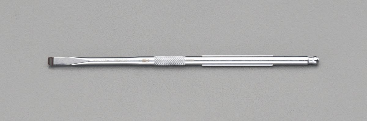 ●刃幅…8.0mm●刃厚…1.2mm●軸長…120mm●全長…200mm●重量…42gクロムメッキ仕上げマグネット付きEA550CA-100に取り付けてご使用下さい。000012237835楽天 HD店　