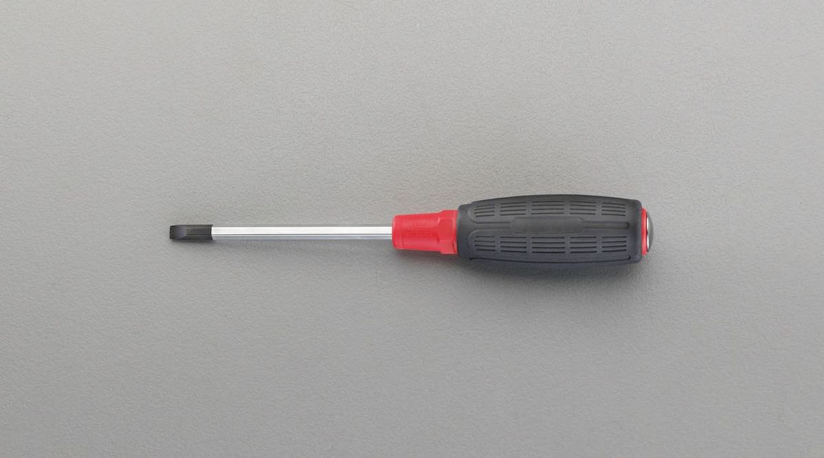 ●刃幅×刃厚…6.3×1.1mm●軸径…1/4”●軸長…200mmハンドルは滑りにくく、力の入るスリット形状マグネット付き000012237912楽天 HD店　